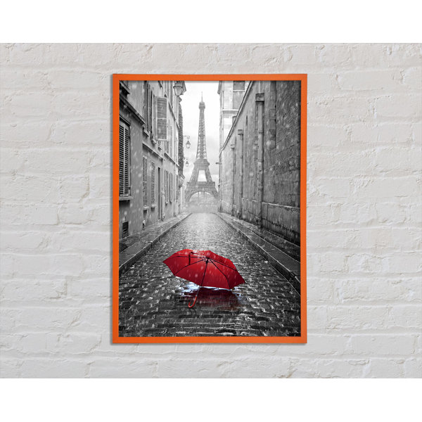 Ophelia & Co. Gabar Eiffel Tower Streets 18 - Single Picture Frame Art ...