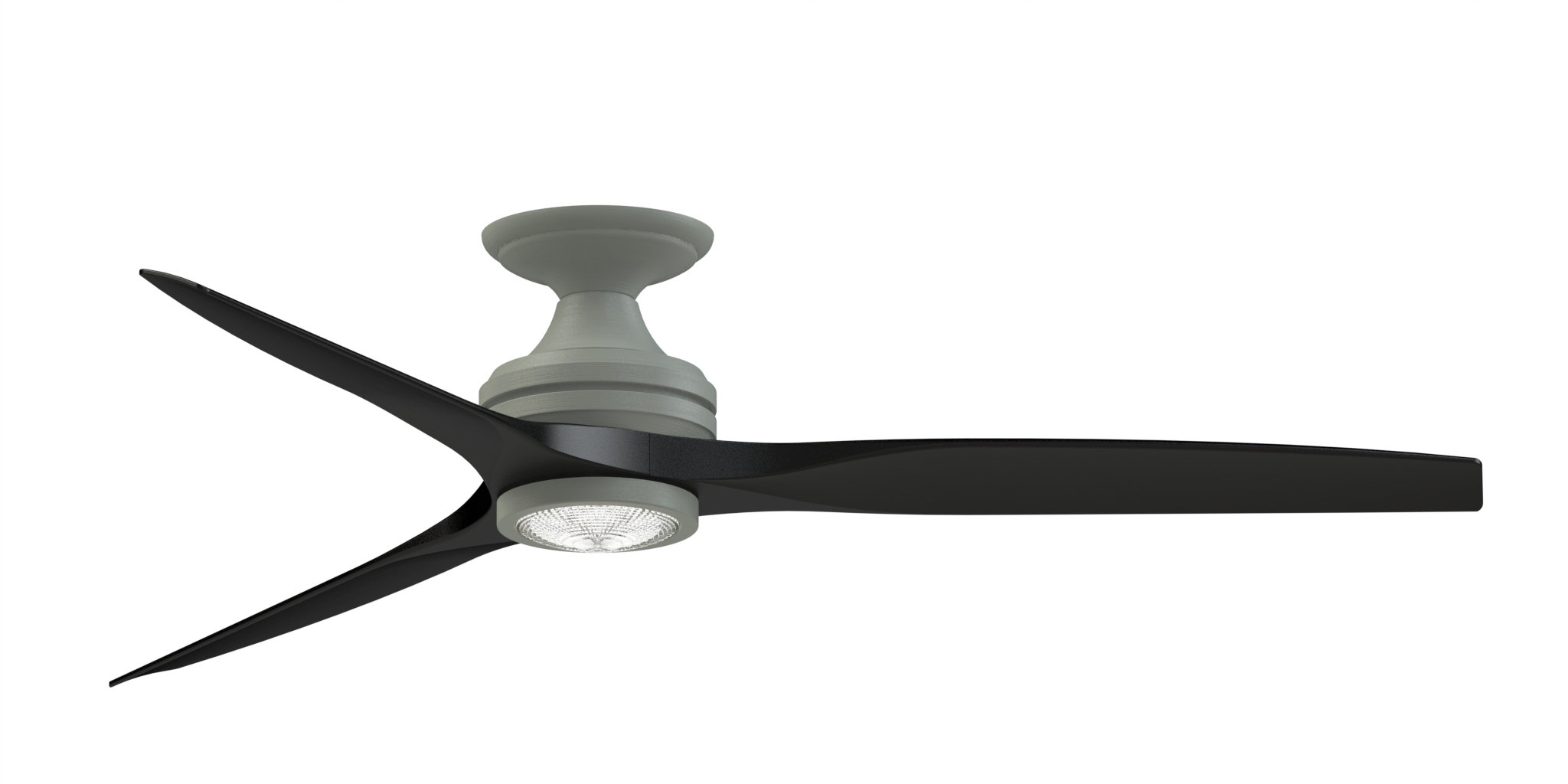 Fanimation Spitfire 60 Inch Indoor/Outdoor Flush Mount Propeller ...