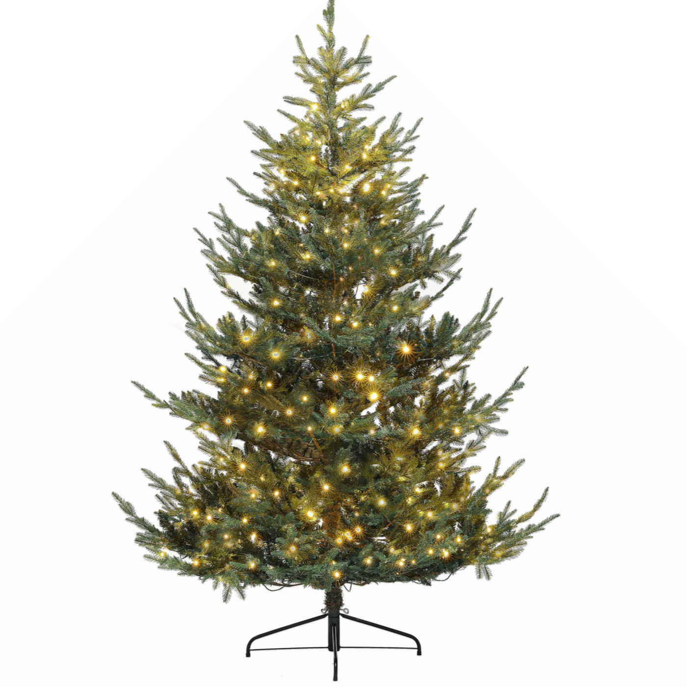 Corrigan Studio® Prelit Christmas Tree, Nordic Pine Artificial ...