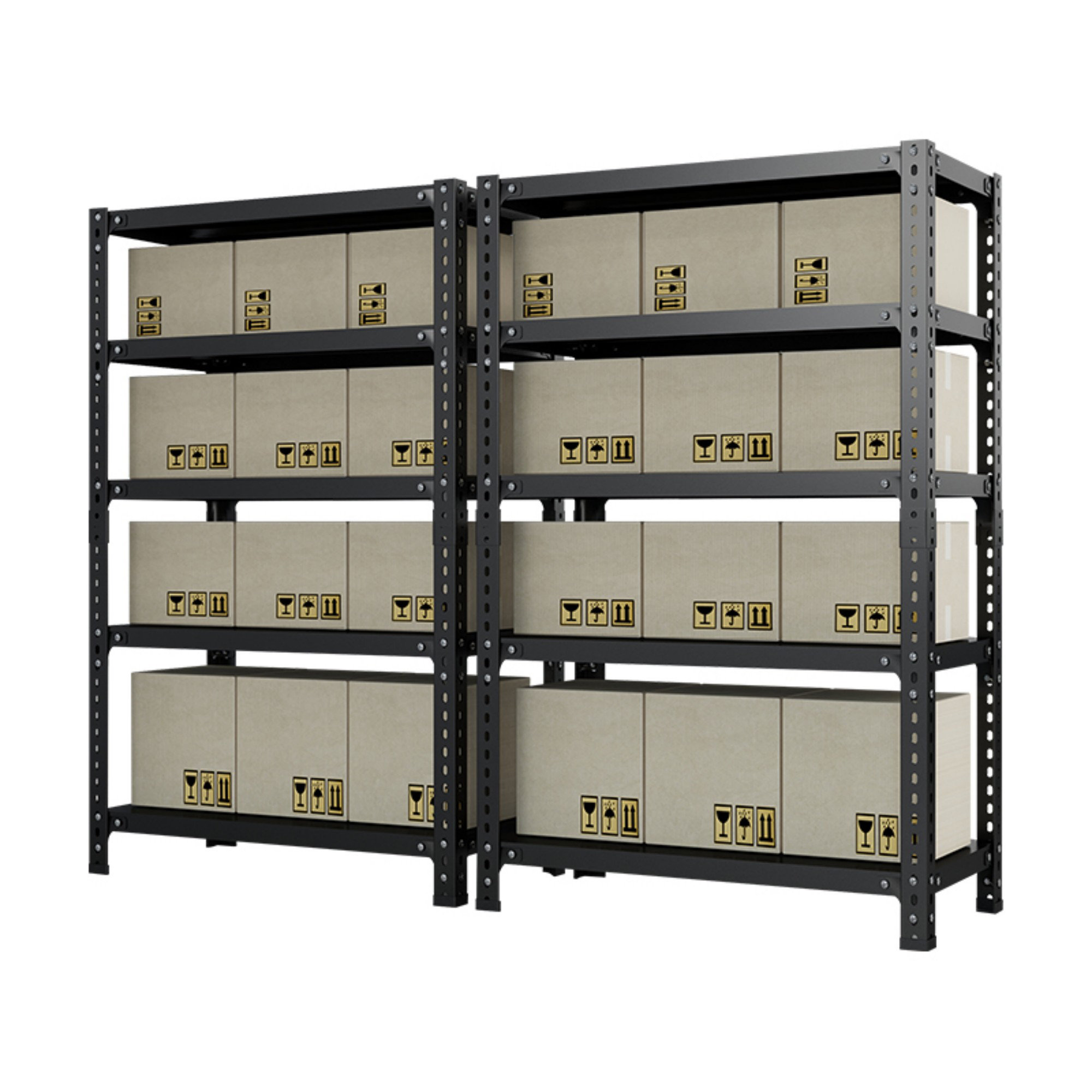 Rebrilliant Household storage rack, adjustable display rack, basement ...