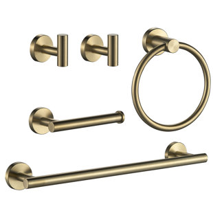 Gold Bathroom Hardware Sets You'll Love | Wayfair