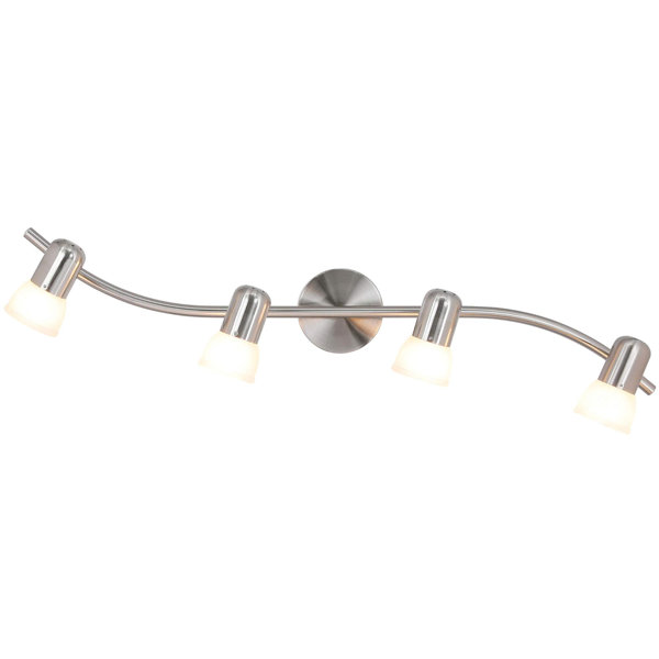Rainbow Home Track Lighting, 4 Light S-Shaped Track Light Bar With ...
