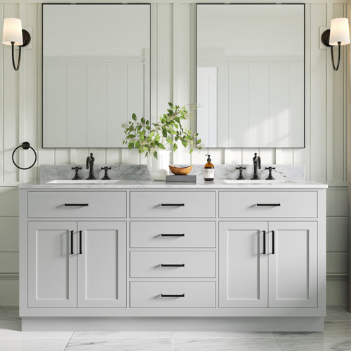 Double Bathroom Vanities You'll Love | Wayfair