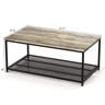 Ballucci Hadfield 4 Legs Coffee Table with Storage & Reviews | Wayfair