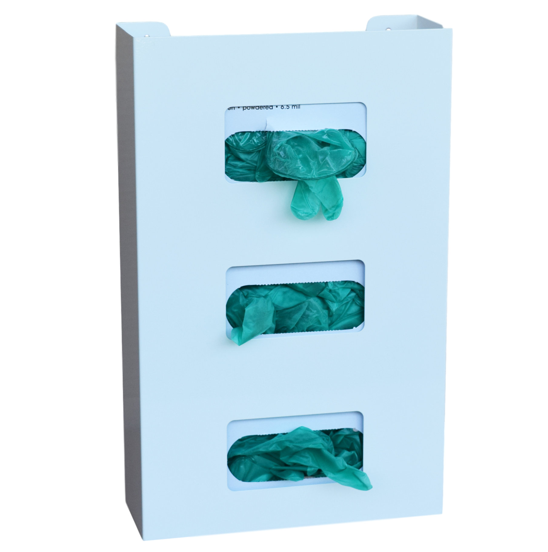 Omnimed "Square Cut" Triple Glove Box Holder Dispenser | Wayfair