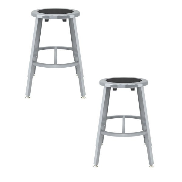 National Public Seating Titan Stools Adjustable Height Ergonomic ...