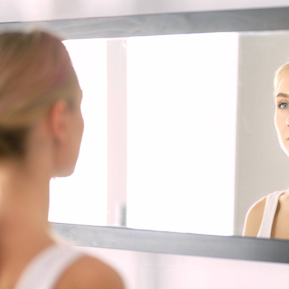 Ebern Designs Peel and Stick Mirror Sticker Self Adhesive Removable ...