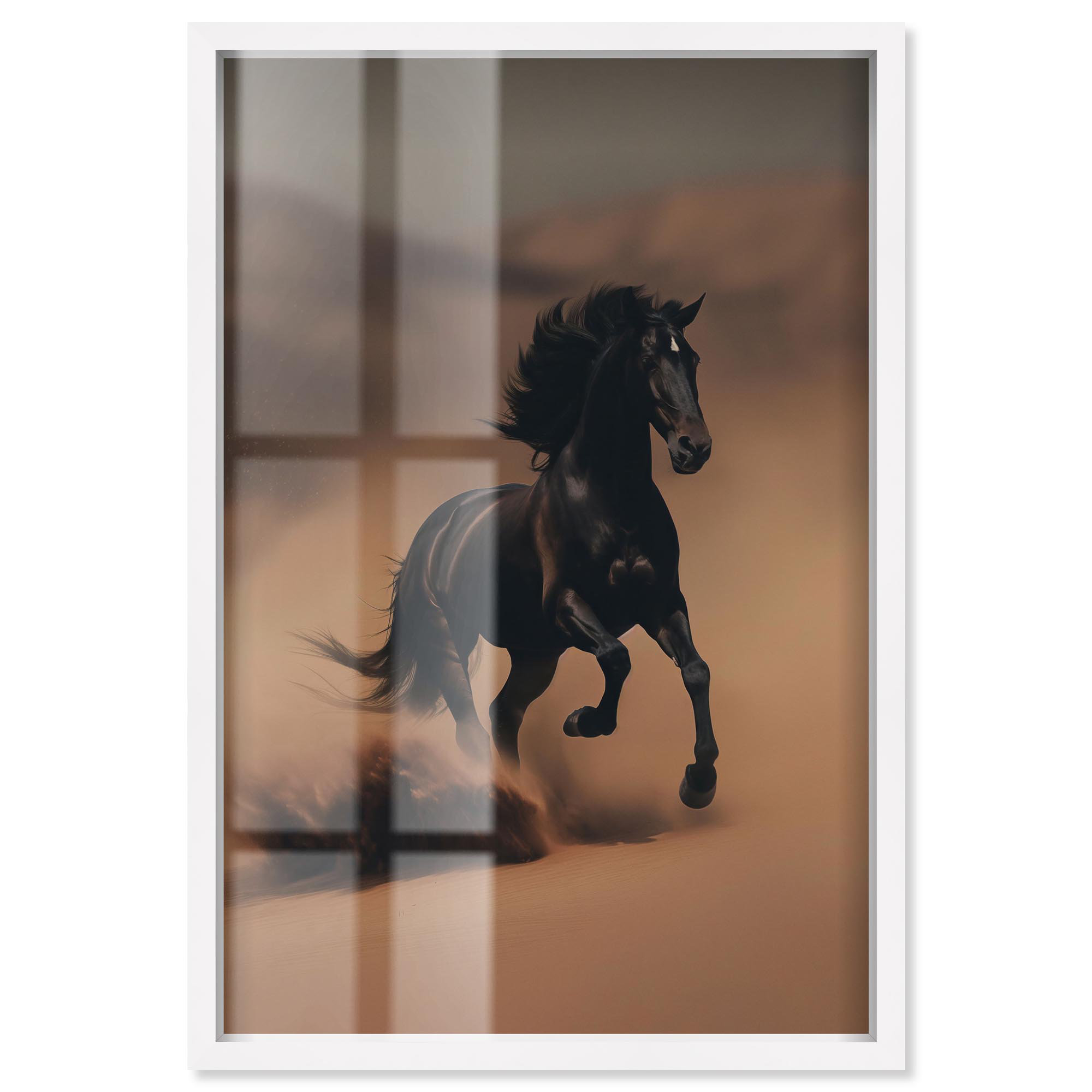 House of Hampton® Storm Runner II Shadowbox Print Animal Photography by ...