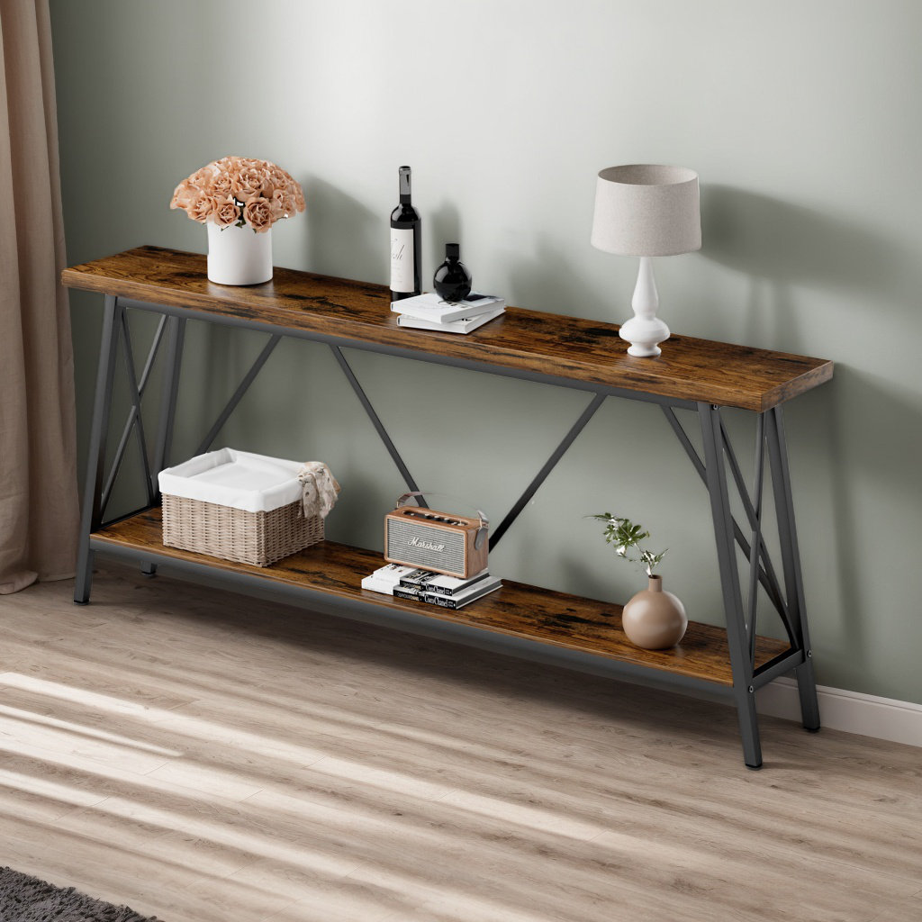 17 Stories 70.9 Inch Console Sofa Table, Extra Long Console Table ...