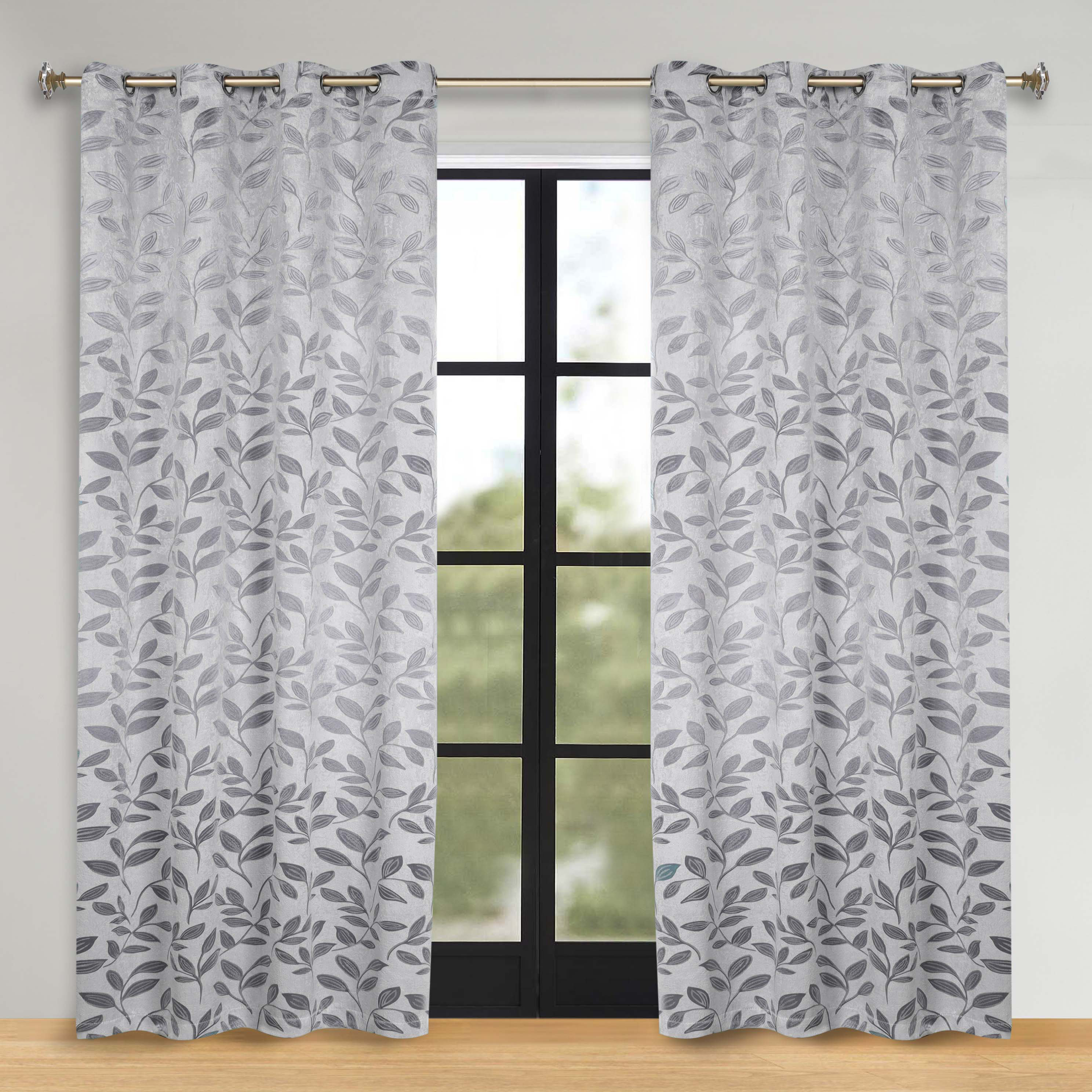 Laurel Foundry Modern Farmhouse Finklea Floral Room Darkening Grommet ...