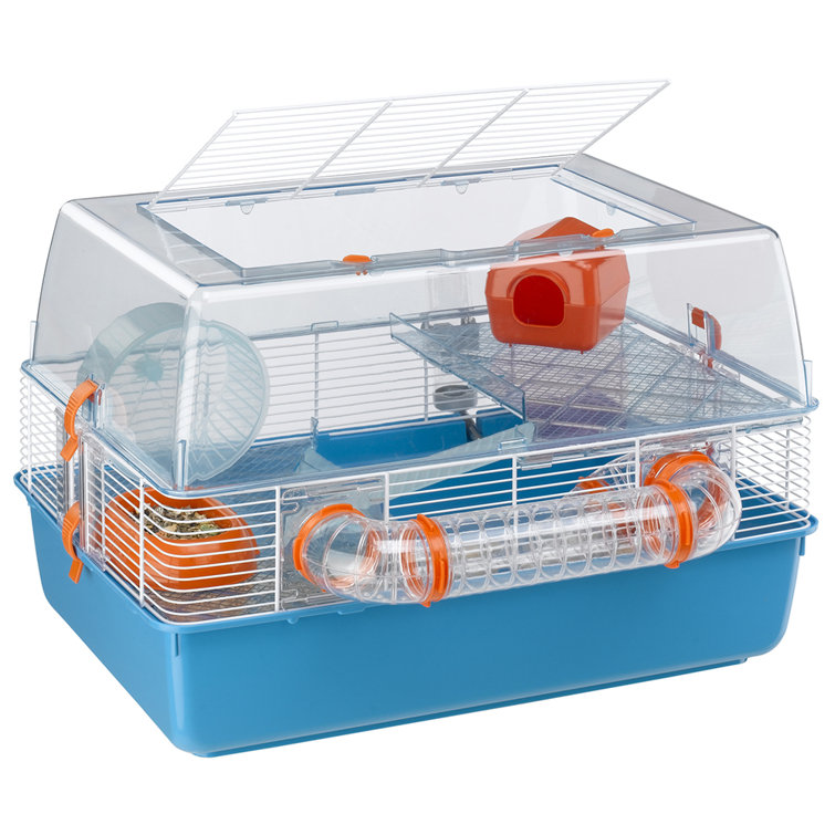 Archie & Oscar Ferplast Hamster Cage Duna Fun Blue 55 x 47 x 37.5cm ...