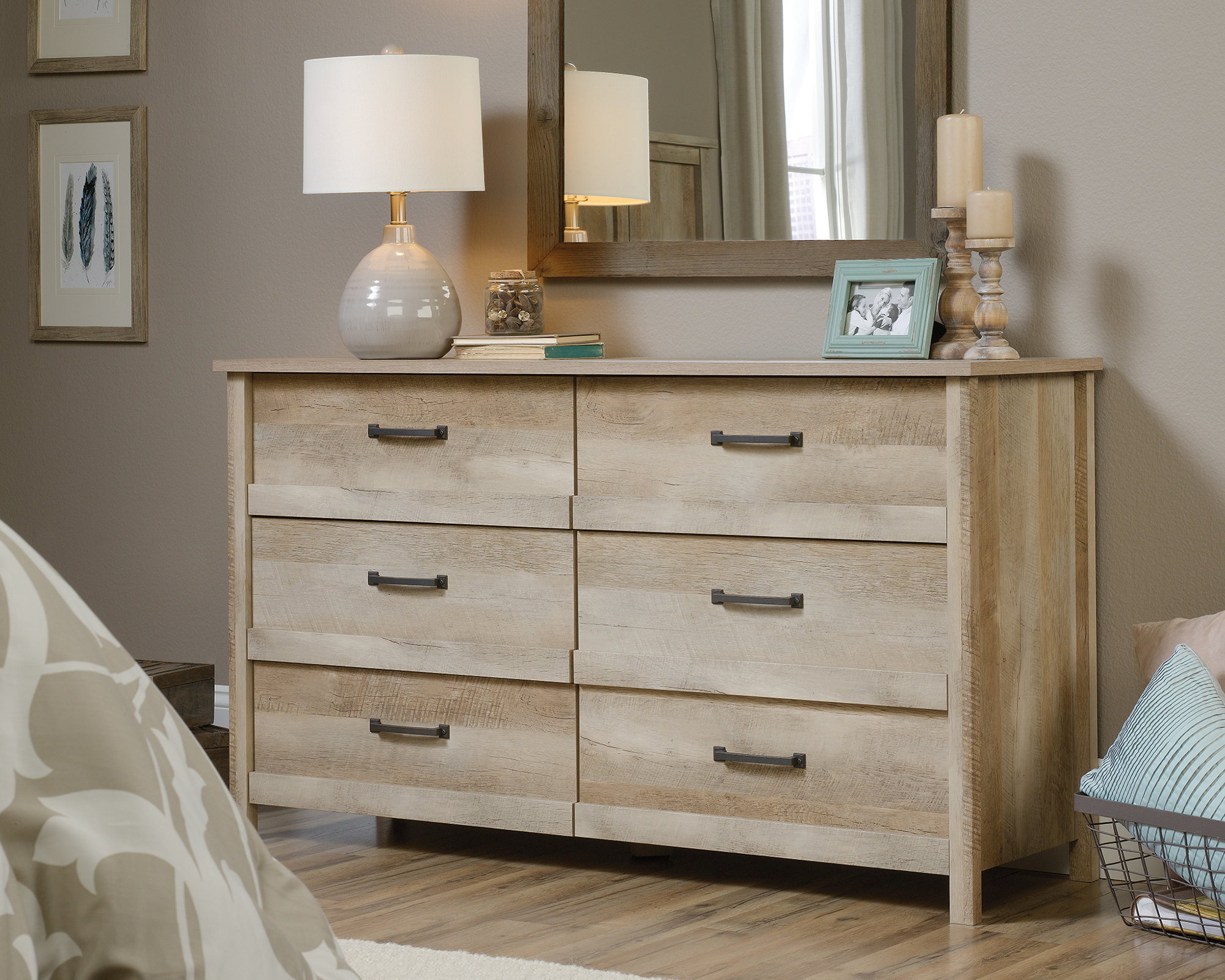 Sauder Cannery Bridge 6-Drawer Dresser Sma - Wayfair Canada