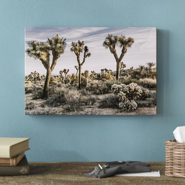 Blue Elephant Views Of Joshua Tree IX by Rachel Perry - Print on Canvas ...
