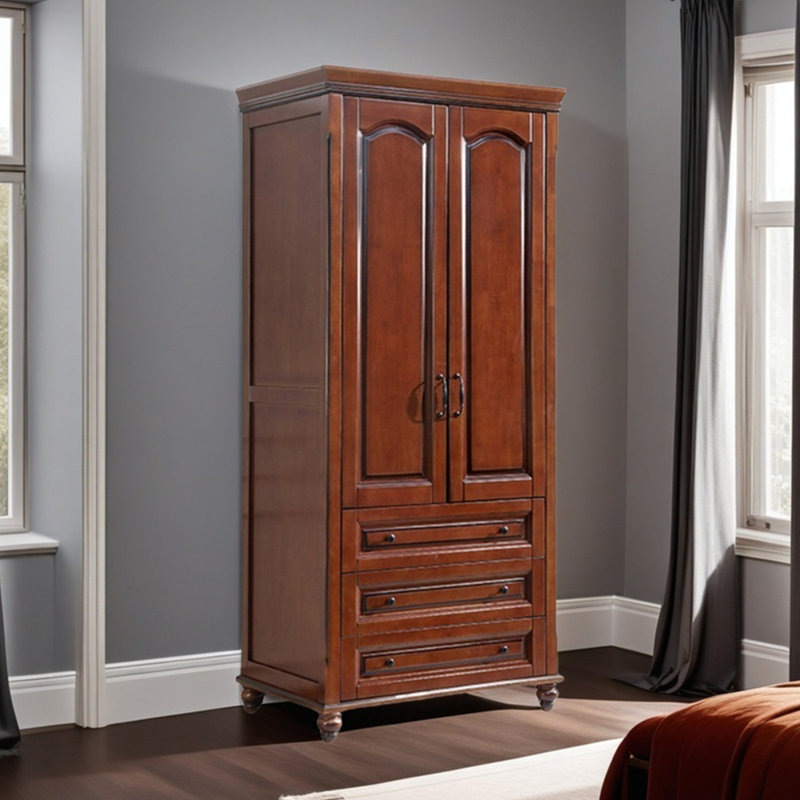 Parttlion American style country retro wardrobe | Wayfair