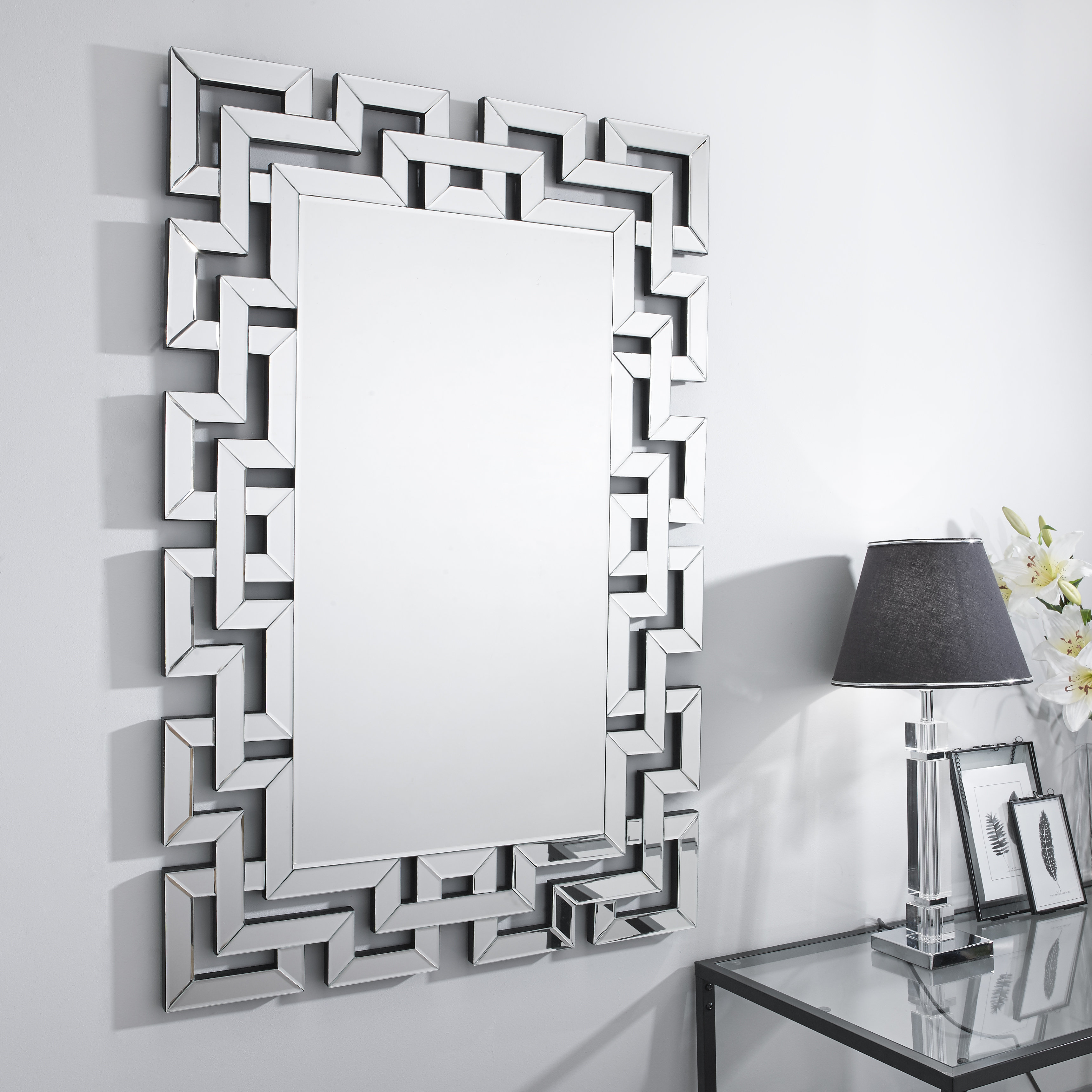 East Urban Home Delk Glam Beveled Venetian Accent Mirror & Reviews ...