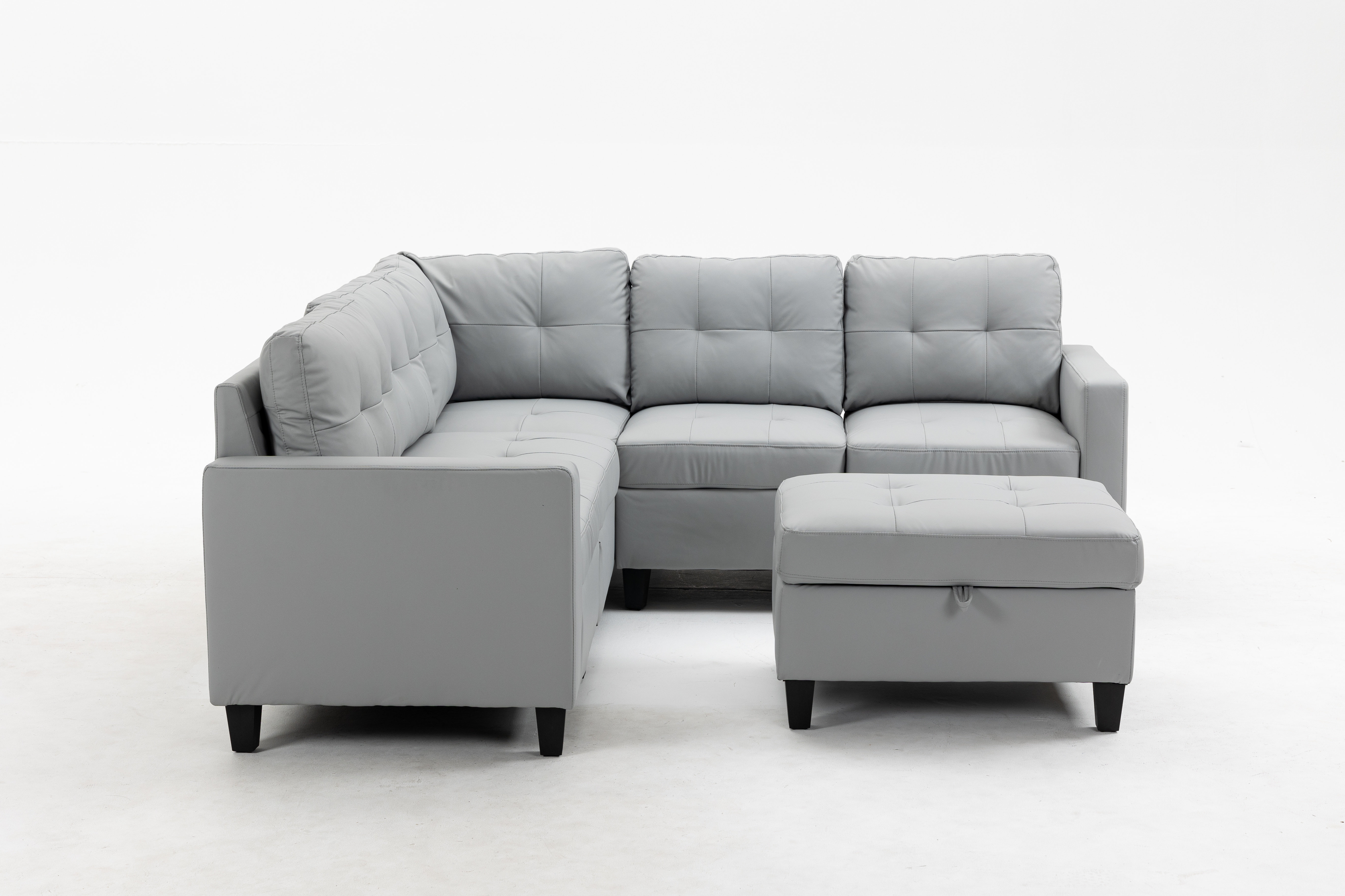 Latitude Run® Dyman Upholstered Sectional | Wayfair