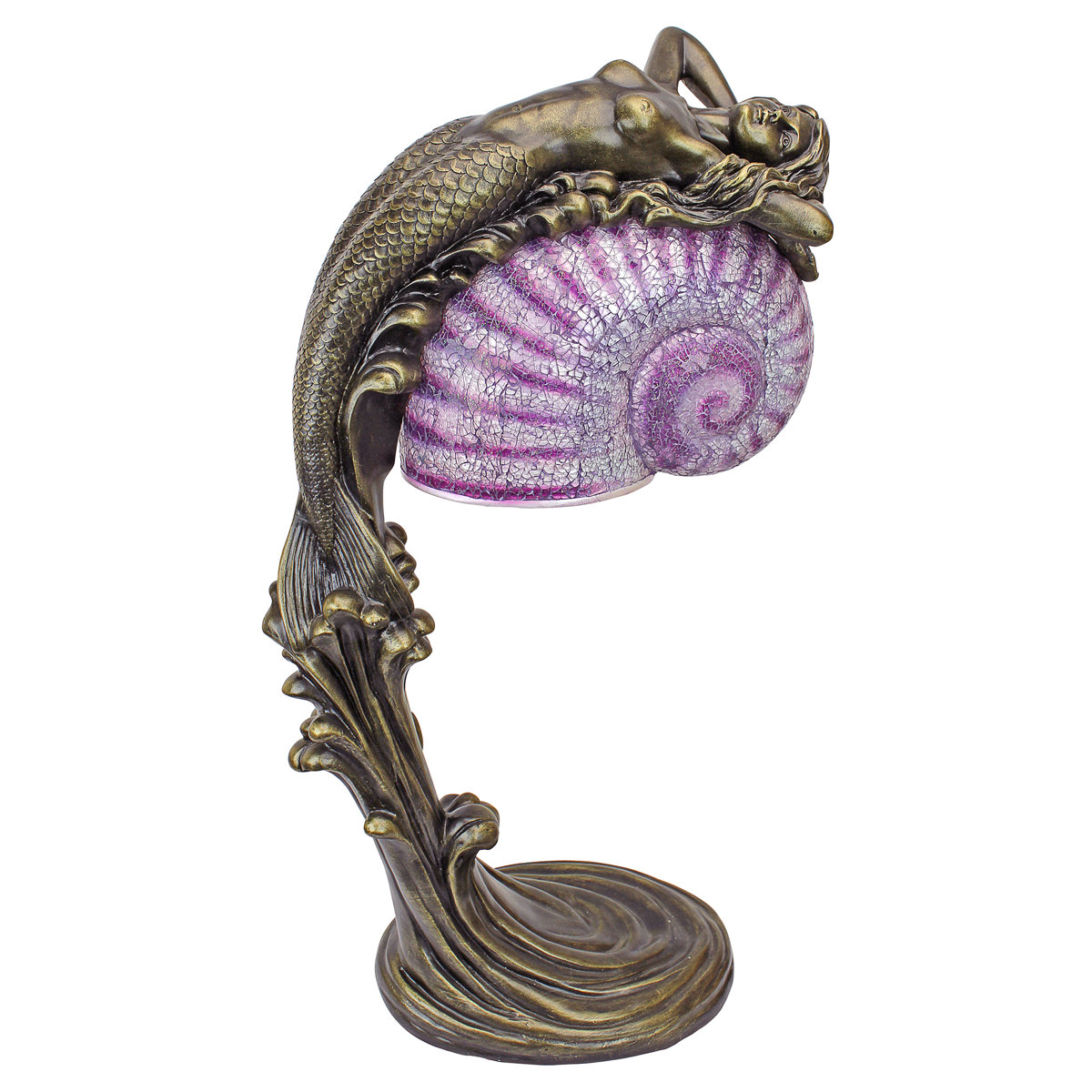 Design Toscano Siren of the Sea Mermaid Novelty Lamp & Reviews ...