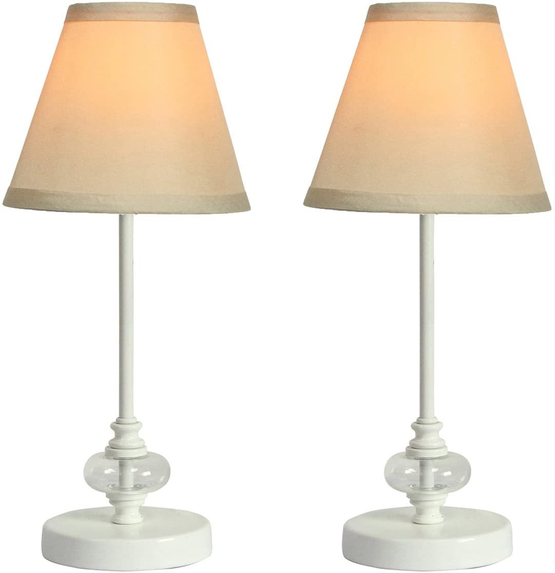 August Grove Marcelina 15" Matte White Table Lamp Set & Reviews ...