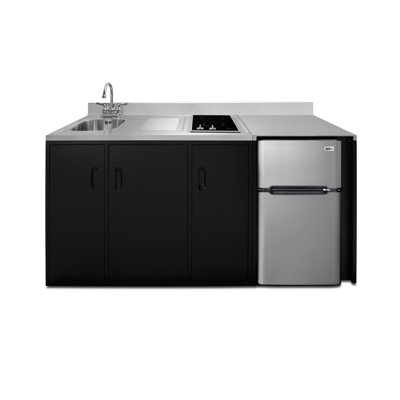 Summit Appliance 3.2 Cubic Feet cu. ft. Mini Fridge with Freezer ...