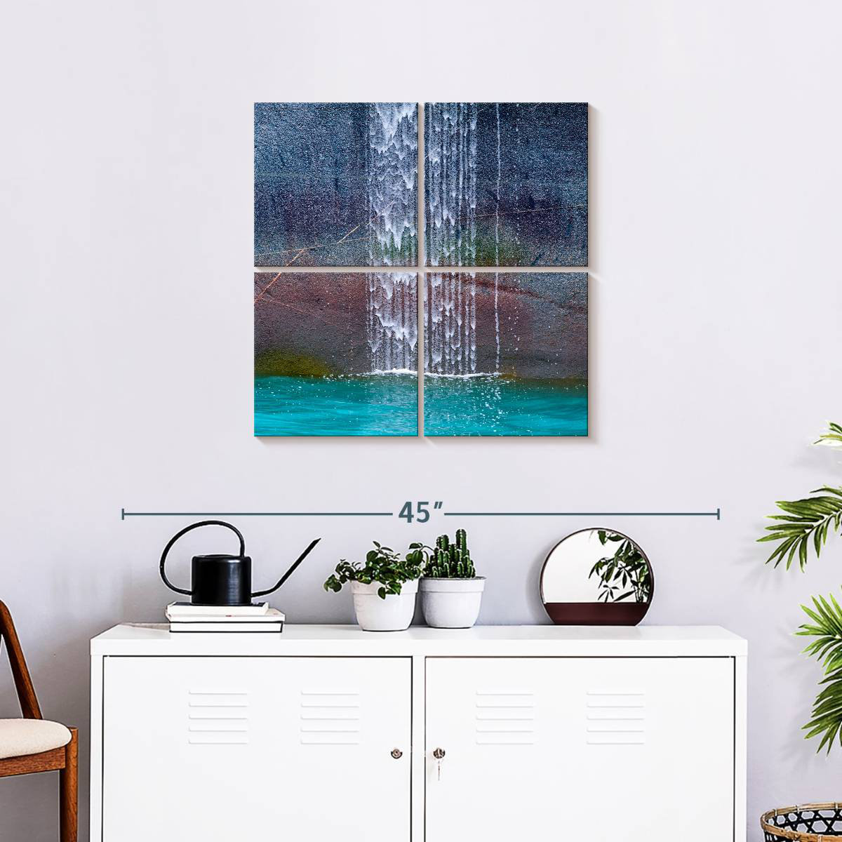 Millwood Pines Alvord Waterfall In Tracy Arm | Wayfair
