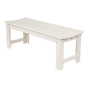 White Outdoor Benches You'll Love | Wayfair
