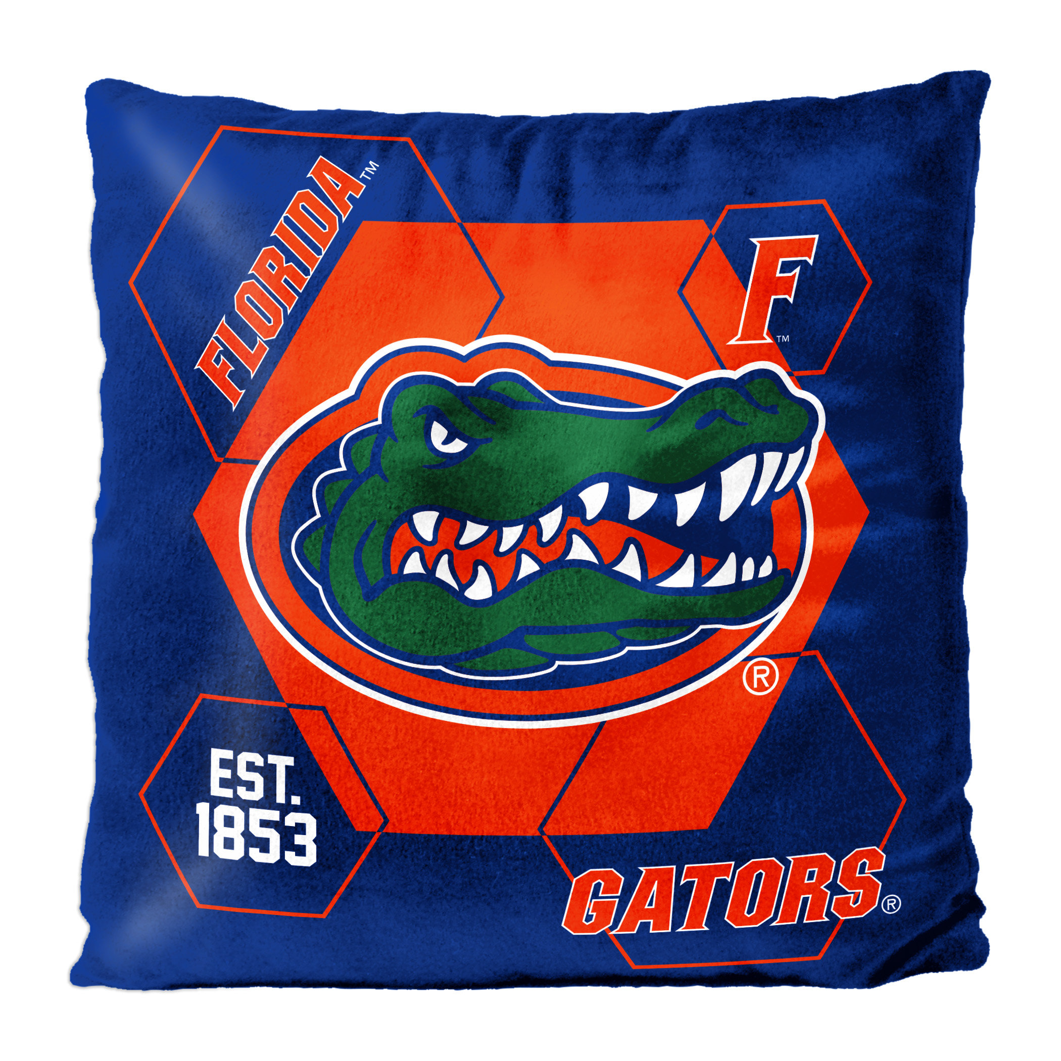 Northwest NCAA Florida Connector Velvet Reverse Team Pillow, Show Your ...