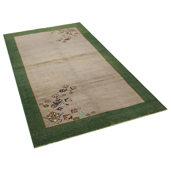 Lofy Vintage Green Rug | Wayfair