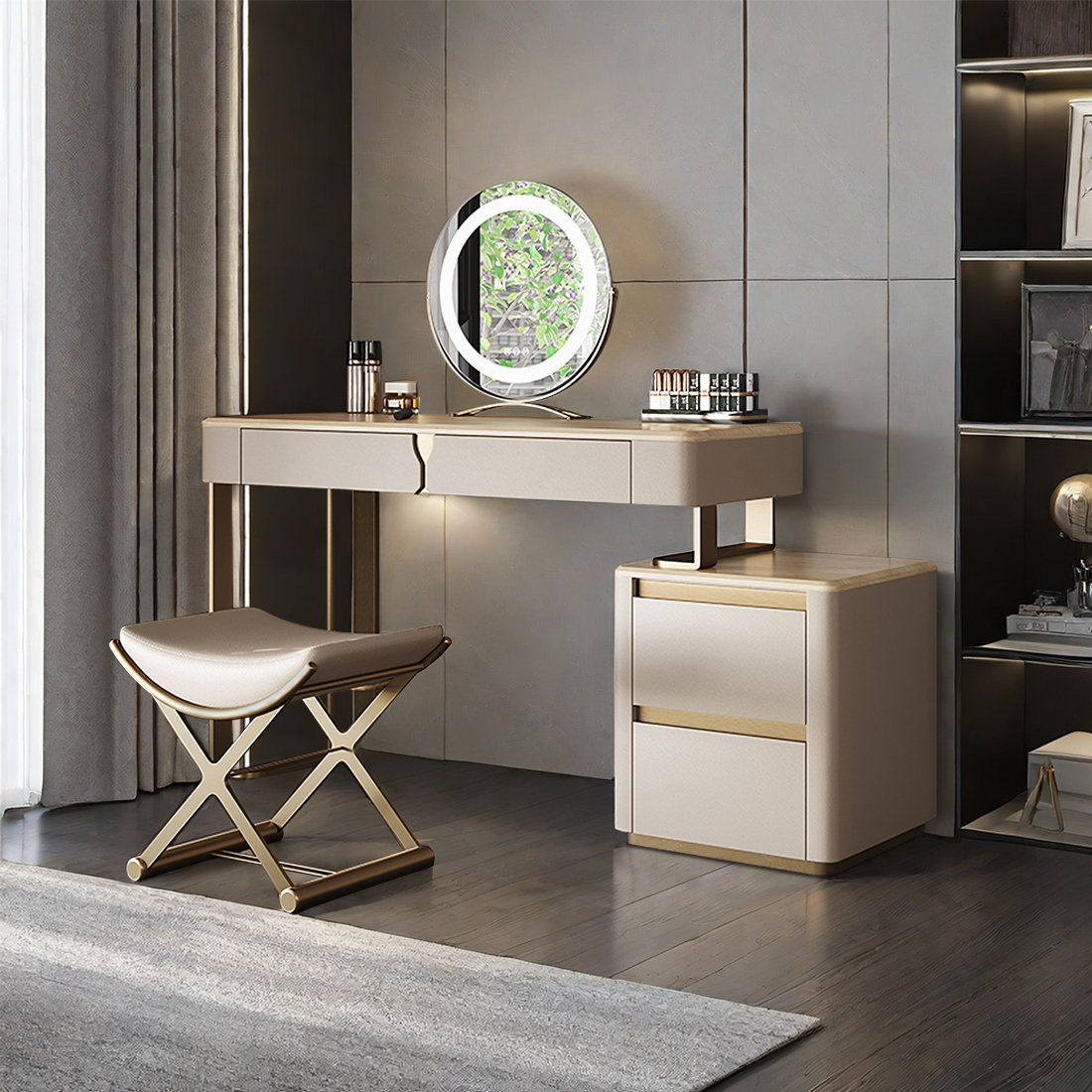 Everly Quinn Litonya Vanity | Wayfair