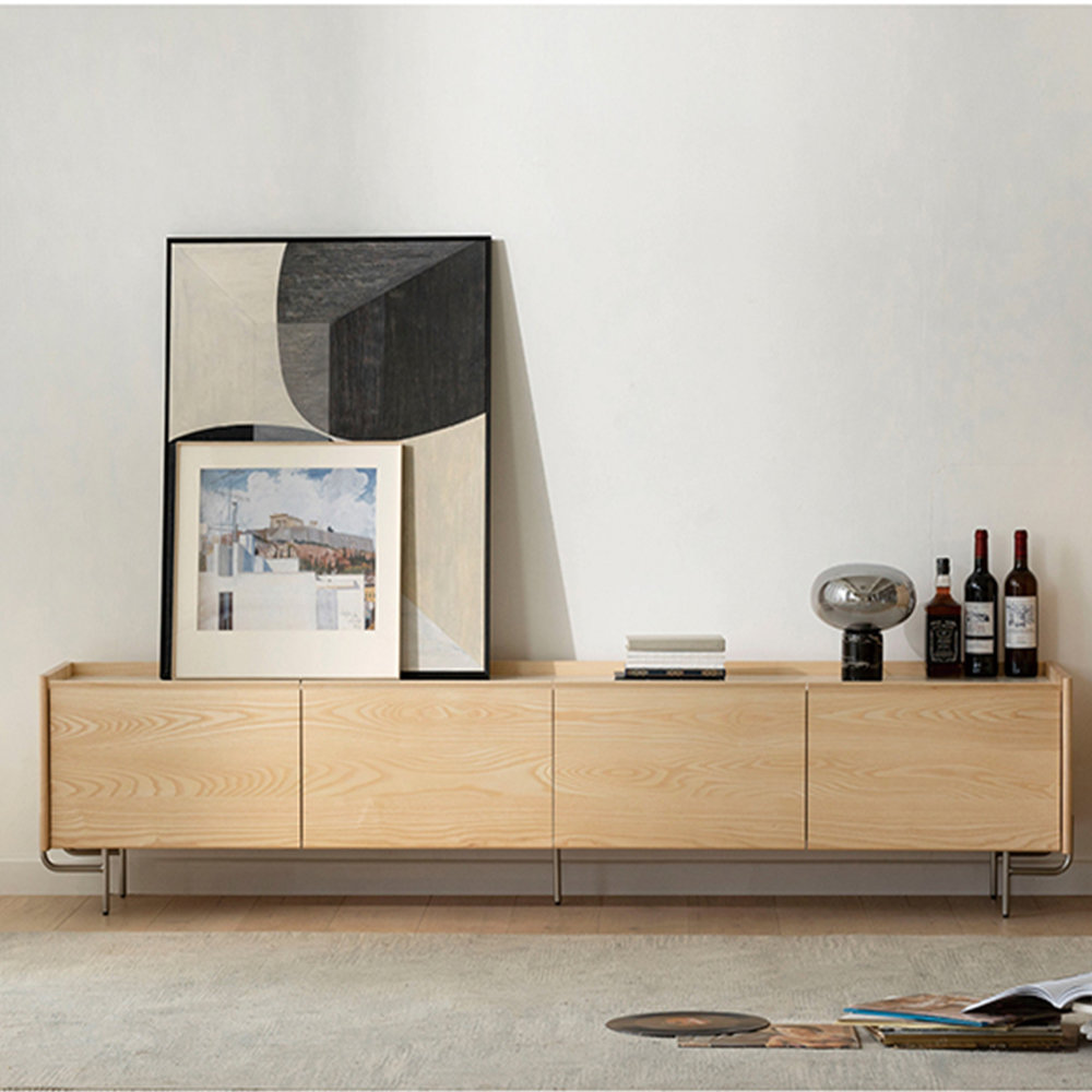 Finaewg American style solid wood frame TV stand | Wayfair