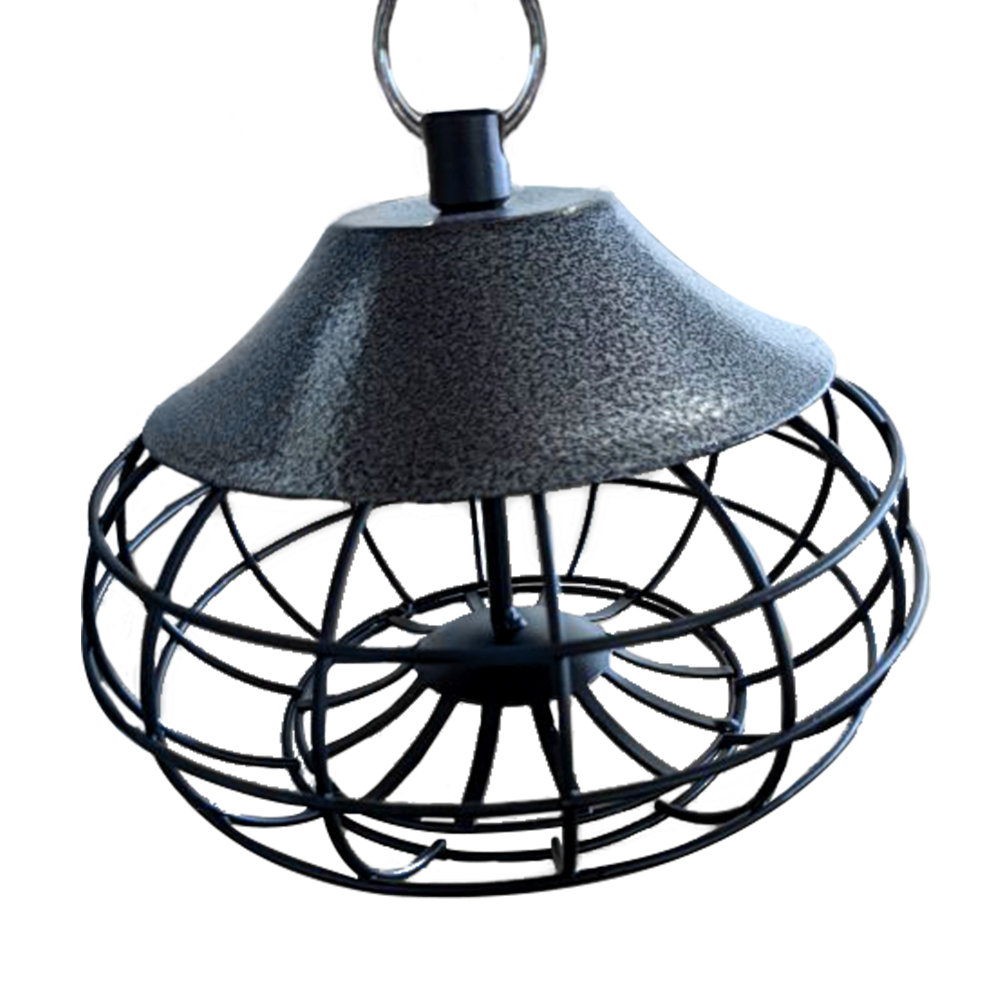 Hokku Designs Daiga Metal Hanging Suet Bird Feeder | Wayfair