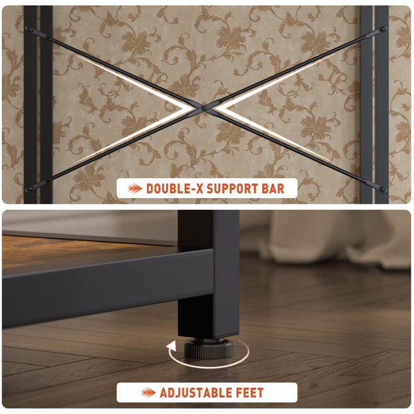 17 Stories 400 lbs Clothing Rack Heavy Duty Clothes Rack Metal Clothes ...