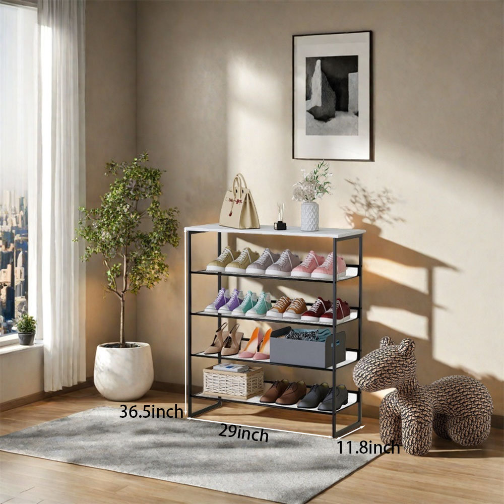 Ivy Bronx Shoe Rack | Wayfair