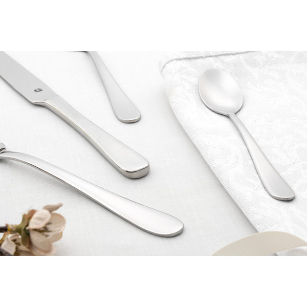 Grunwerg Cutlery 24 Piece Windsor Stainless Steel Cutlery Set & Reviews ...