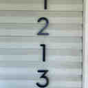 Montague Metal Products Inc. 6 in. Floating Mount House Number ...