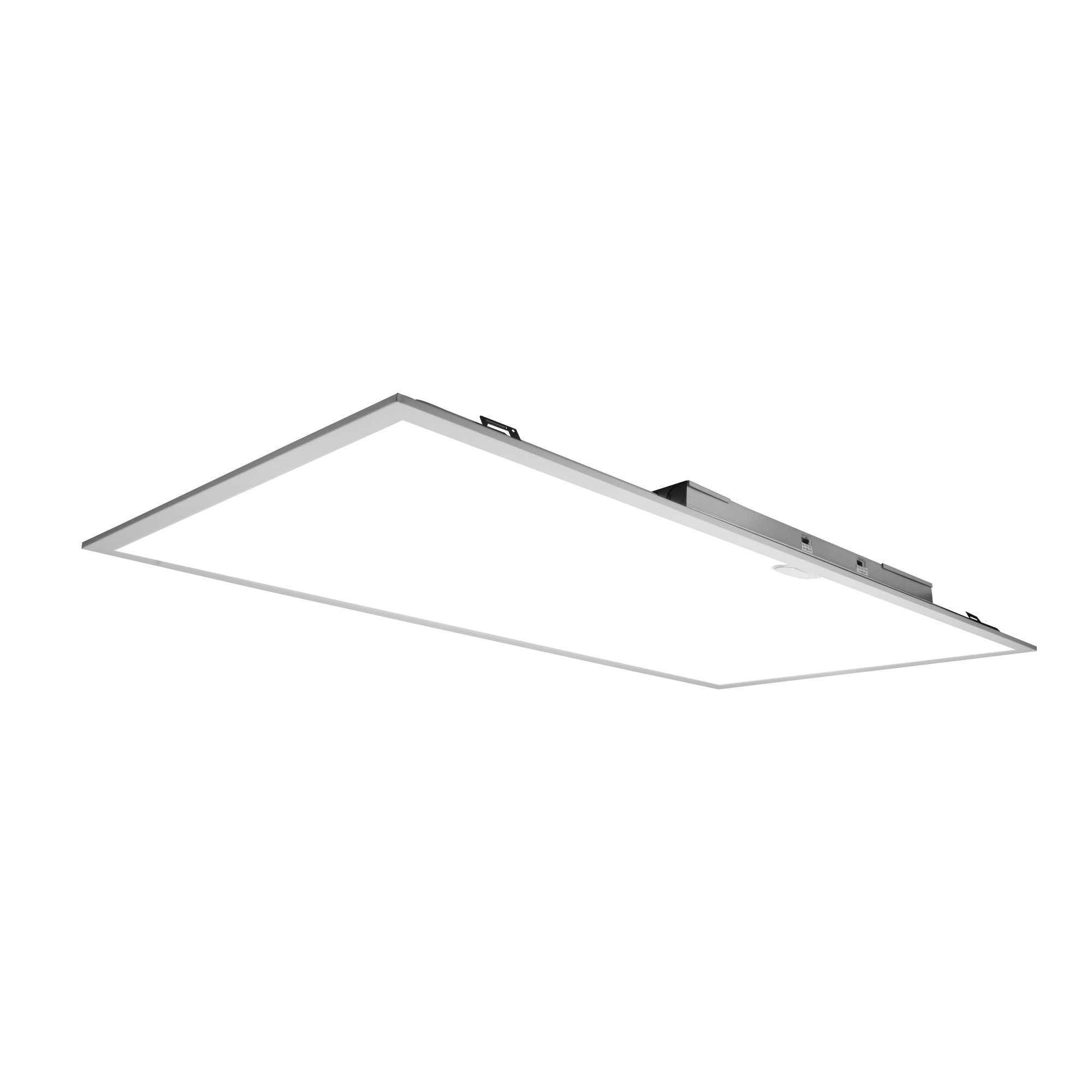 NICOR Lighting TGL4S 2X4 Sensor Ready Double Select LED Backlit Troffer ...