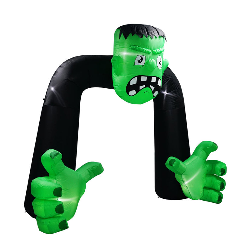 The Holiday Aisle® Frankenstein Archway Inflatable Set & Reviews | Wayfair