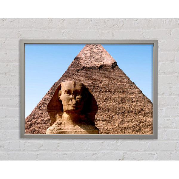 Bright Star Great Pyramid Of Giza - Single Picture Frame Art Prints on ...