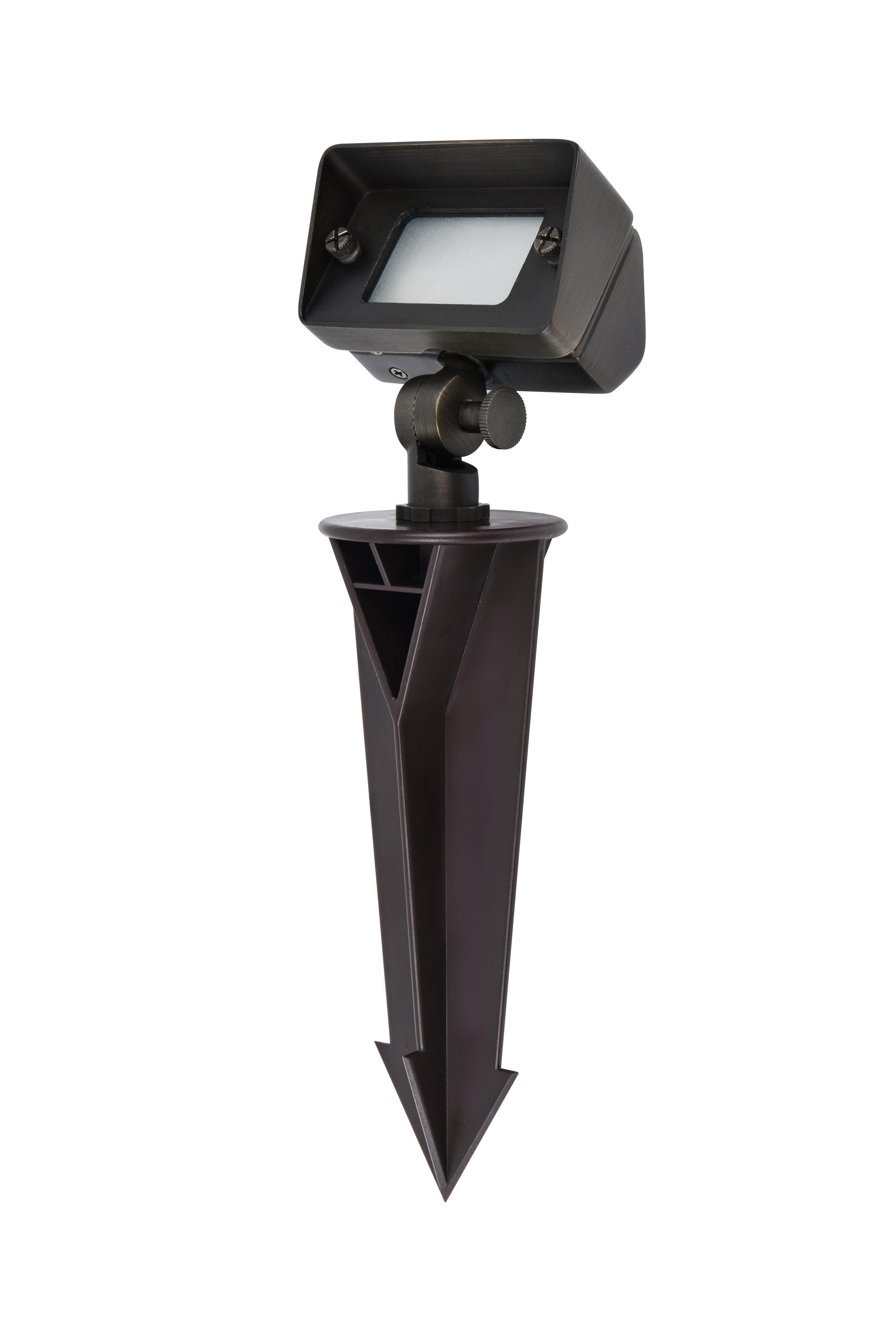 Elitco Lighting Outdoor 12v Cast Brass Flood Light 2 Inch L X 4 Inch W ...