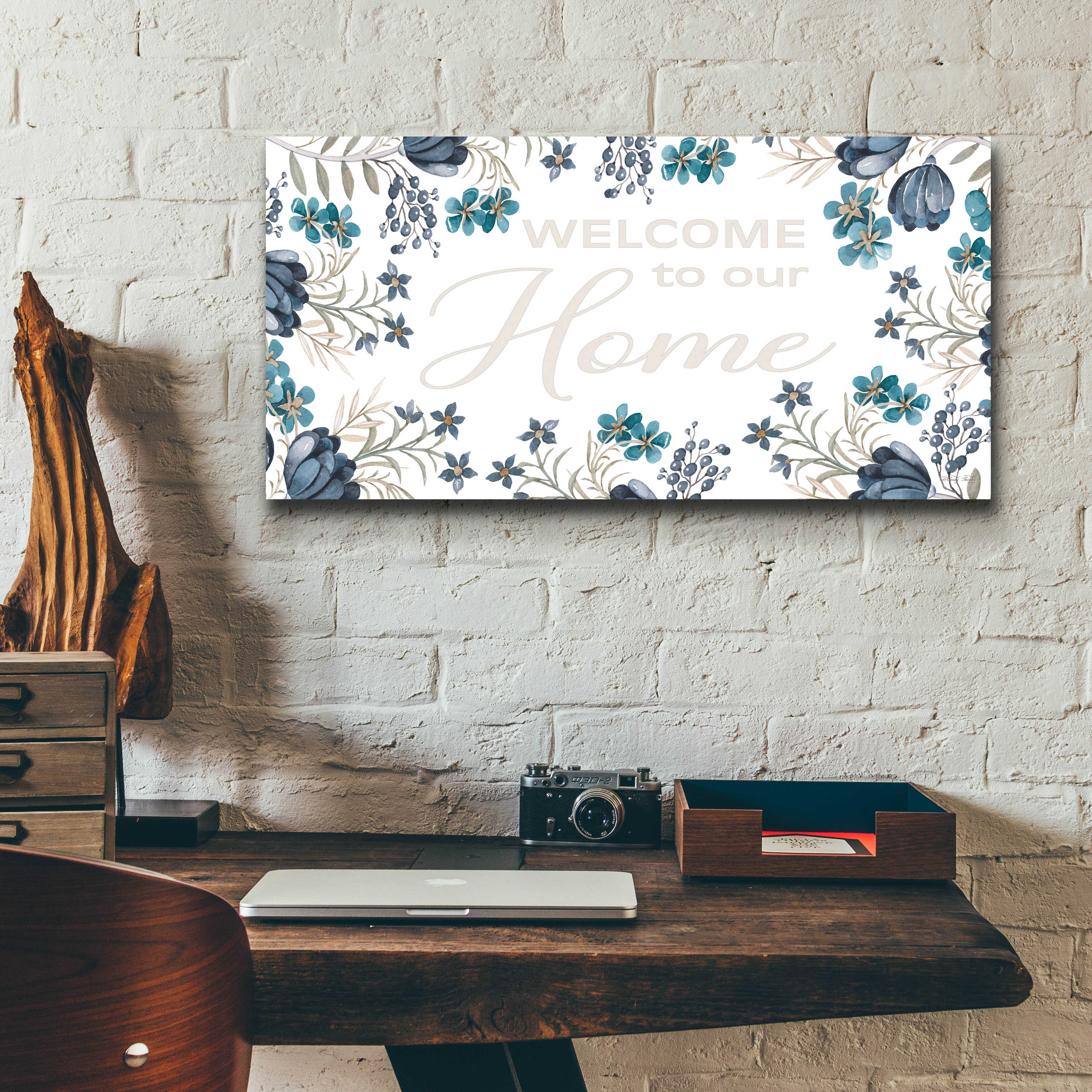 August Grove® Welcome To Our Home by - Unframed Textual Art | Wayfair