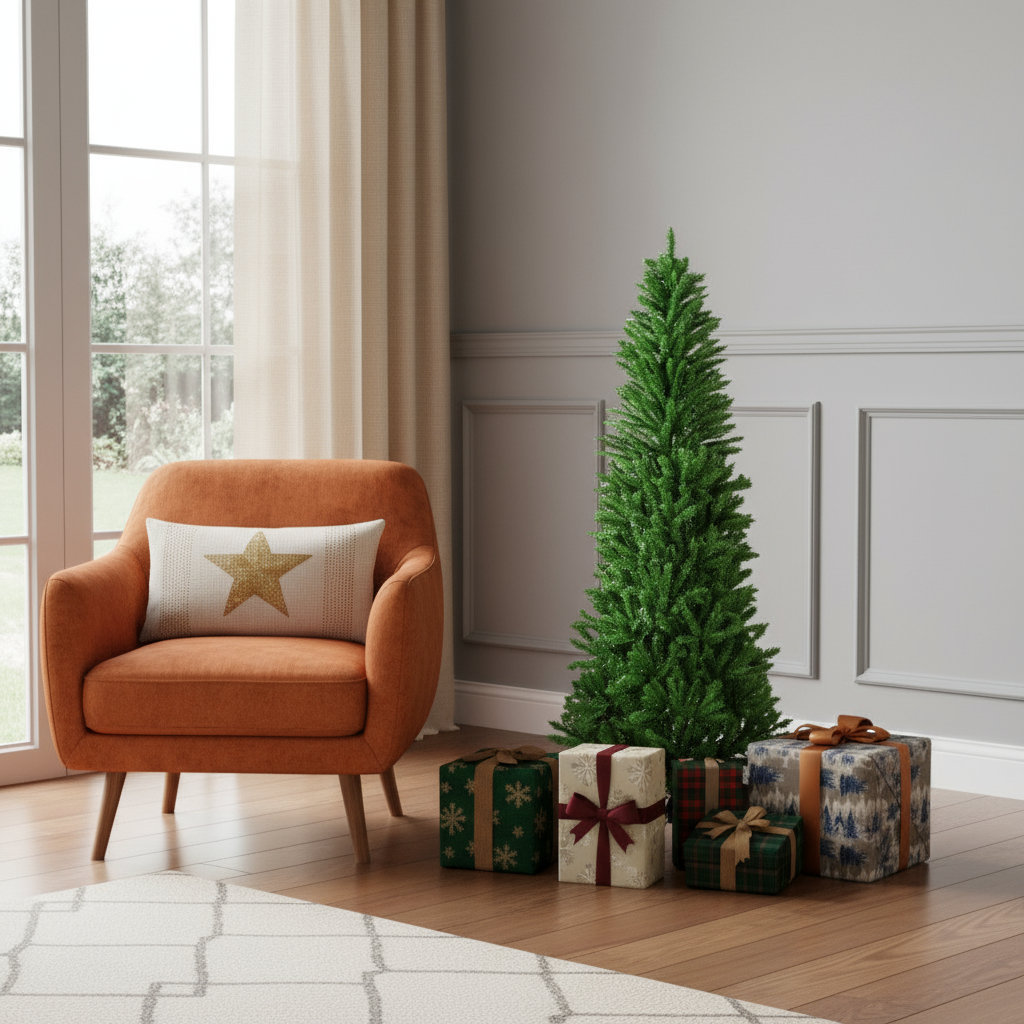 HomeRoots 5' Slender Spruce Christmas Tree - Wayfair Canada