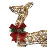 The Holiday Aisle® 3-Piece Rattan and Iron Reindeer Family Lighted ...