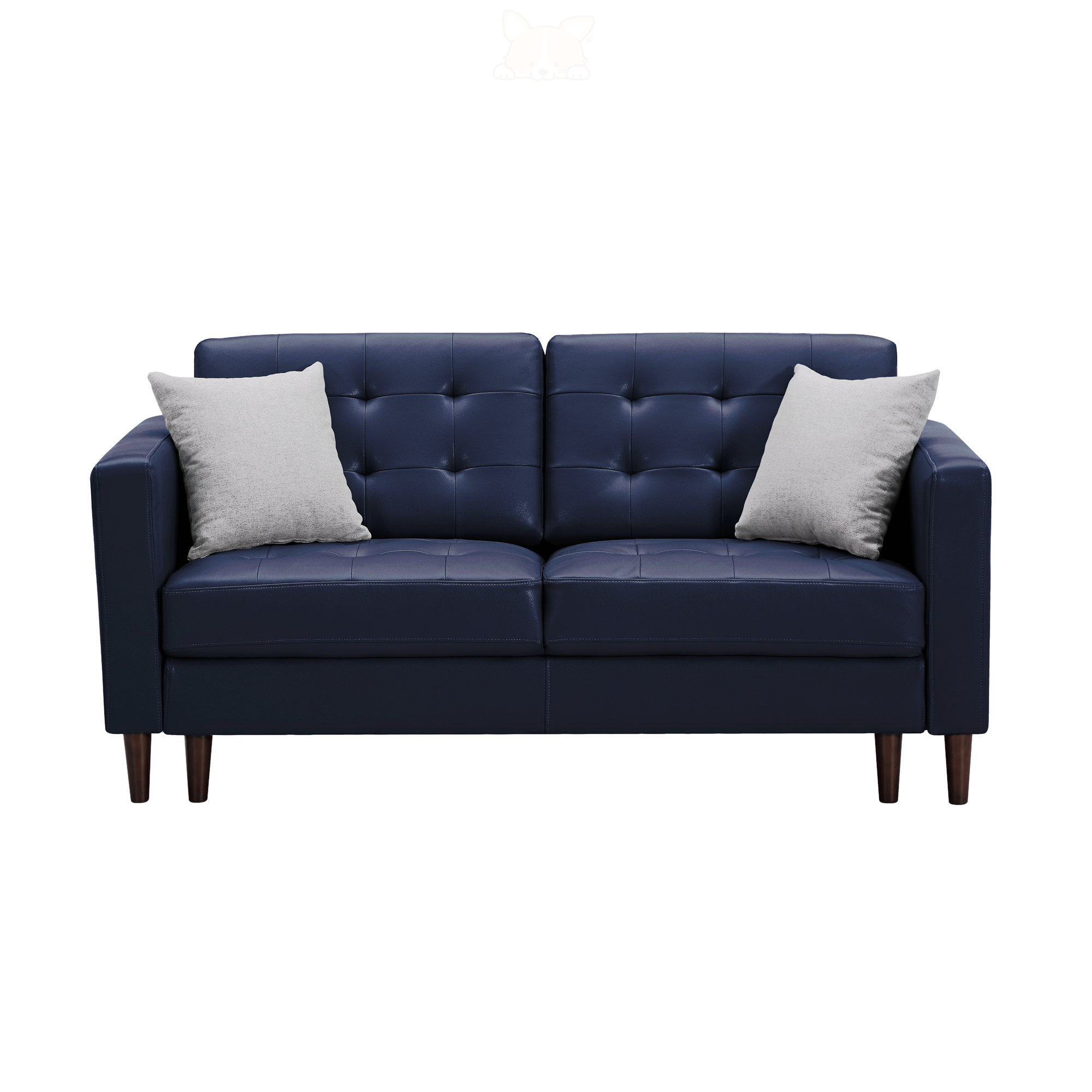 Hokku Designs U-Shaped Sofa Tech Faux Leather | Wayfair