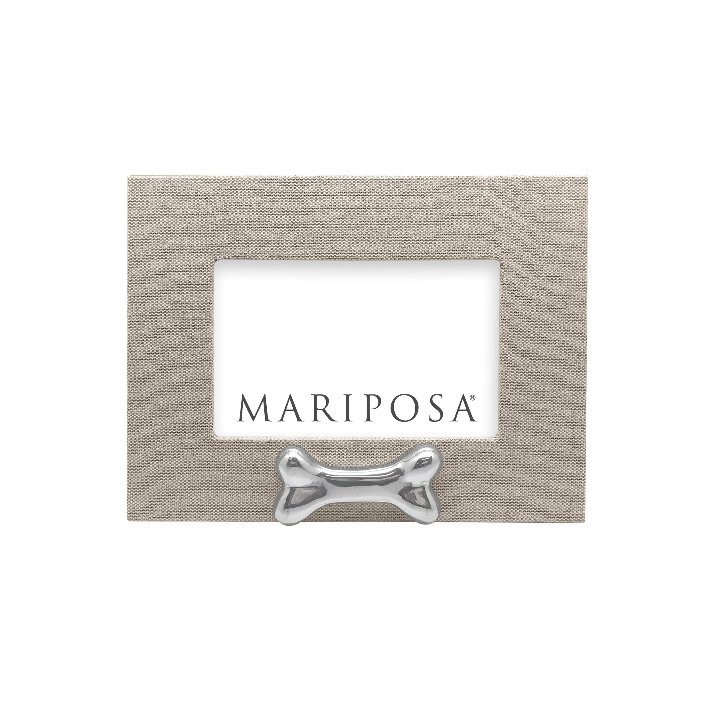 Mariposa Metal Single Picture Frame Set in Natural | Wayfair