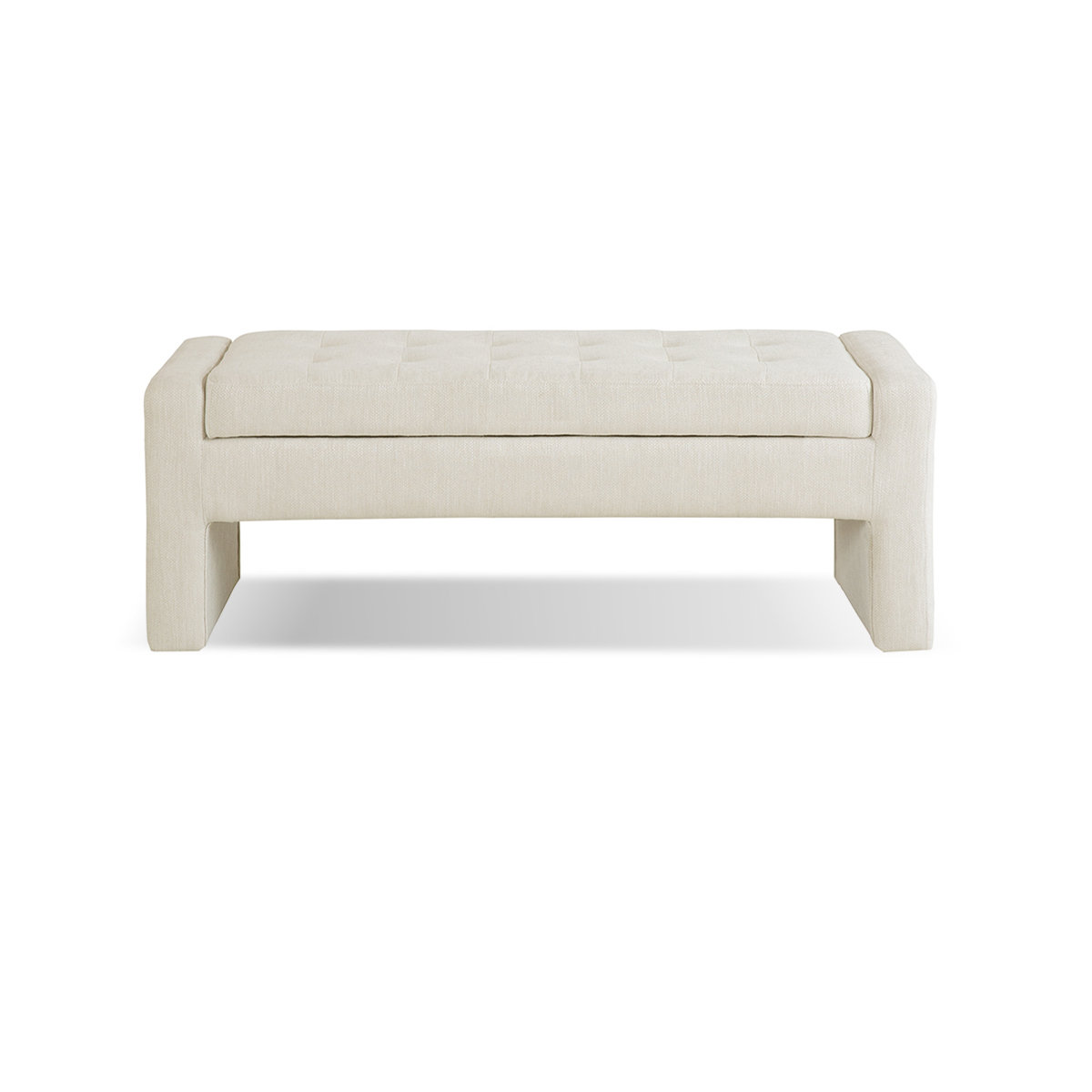 Hokku Designs Manufactured wood + Polyester Bench | Wayfair