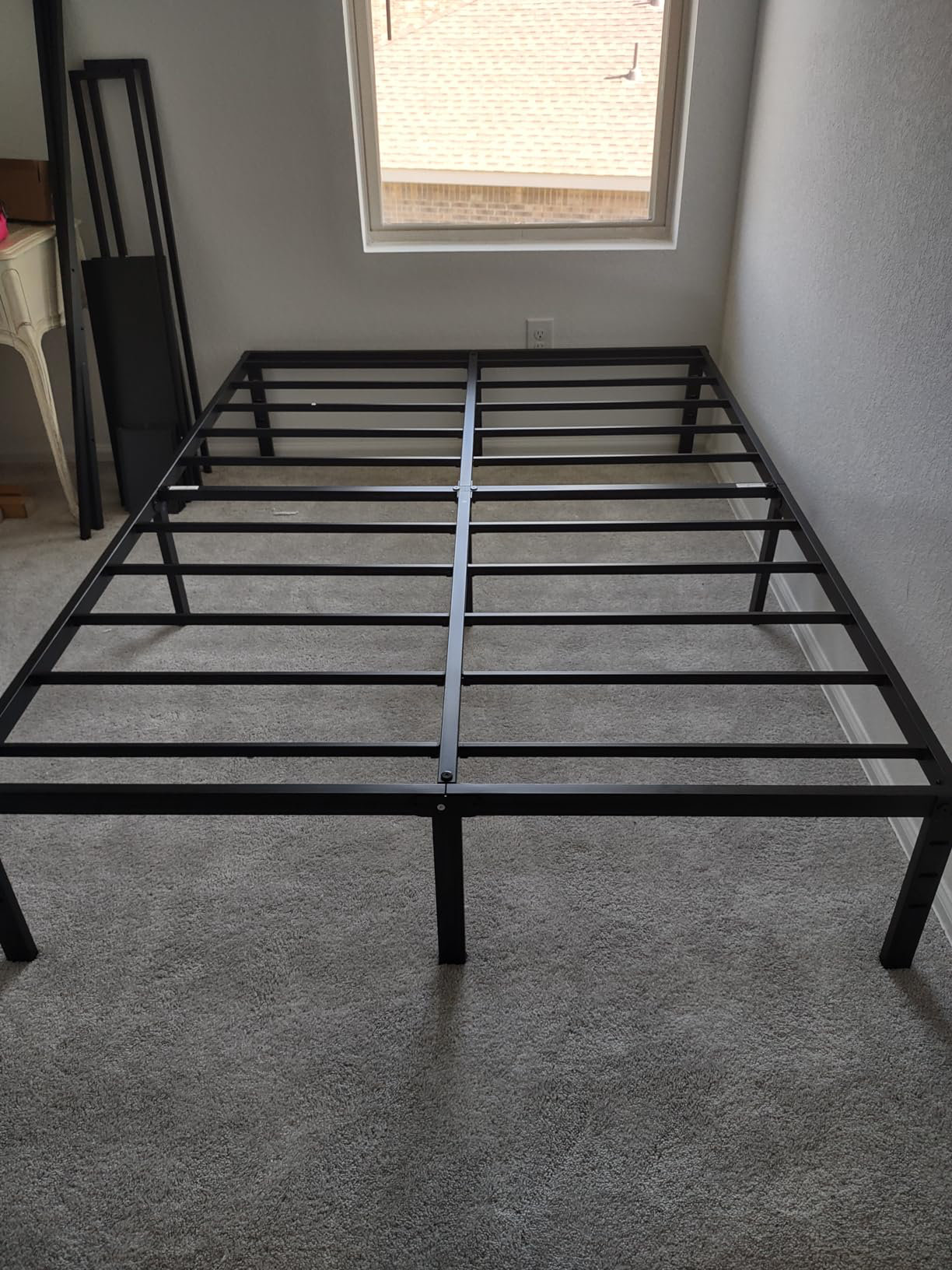 Alwyn Home 14 Inch Heavy Duty Beds Steel Slat Frames,Metal Platform Bed ...