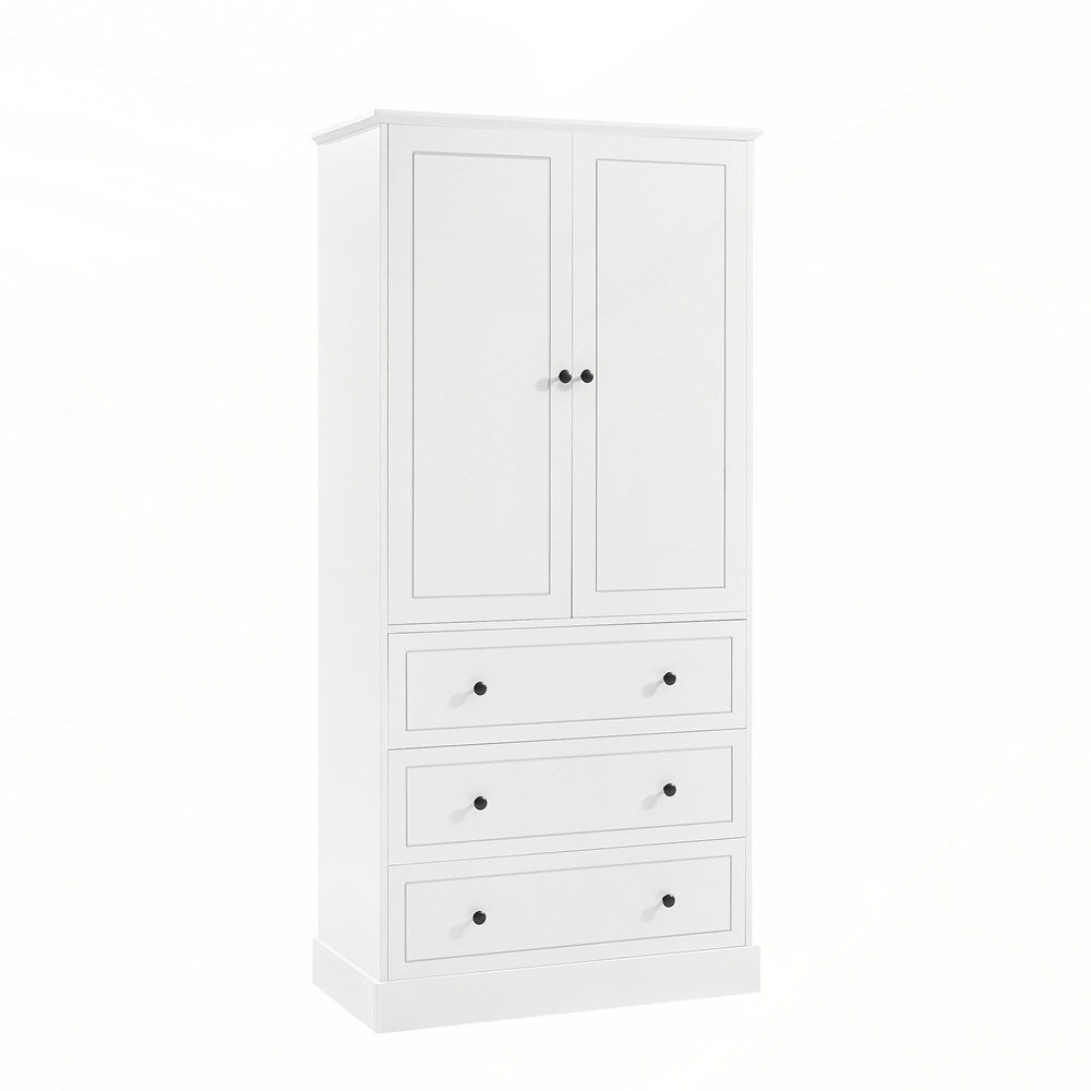 Ophelia & Co. Durable MDF Storage Cabinet with Adjustable Shelves and ...