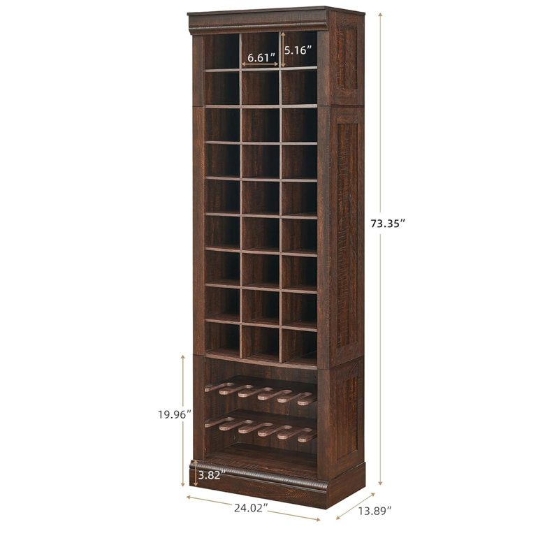 Lark Manor™ 10-tier Entryway Shoe Storage Cabinet With 27 Cubbies And ...