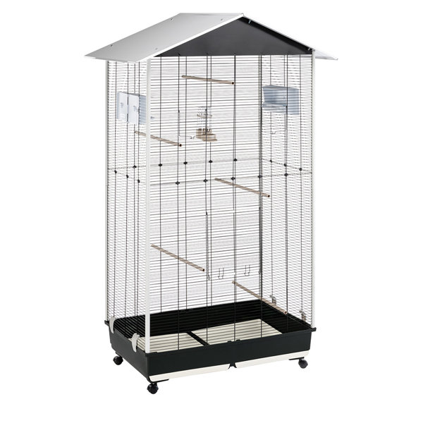 Ferplast 165.5cm Floor Bird Cage with Wheels | Wayfair.co.uk