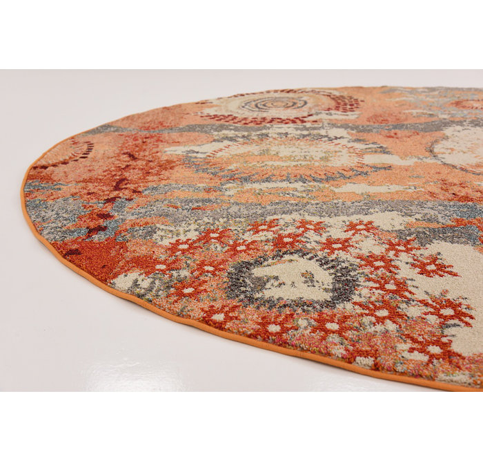 Langley Street Eddins Performance Orange Rug & Reviews | Wayfair