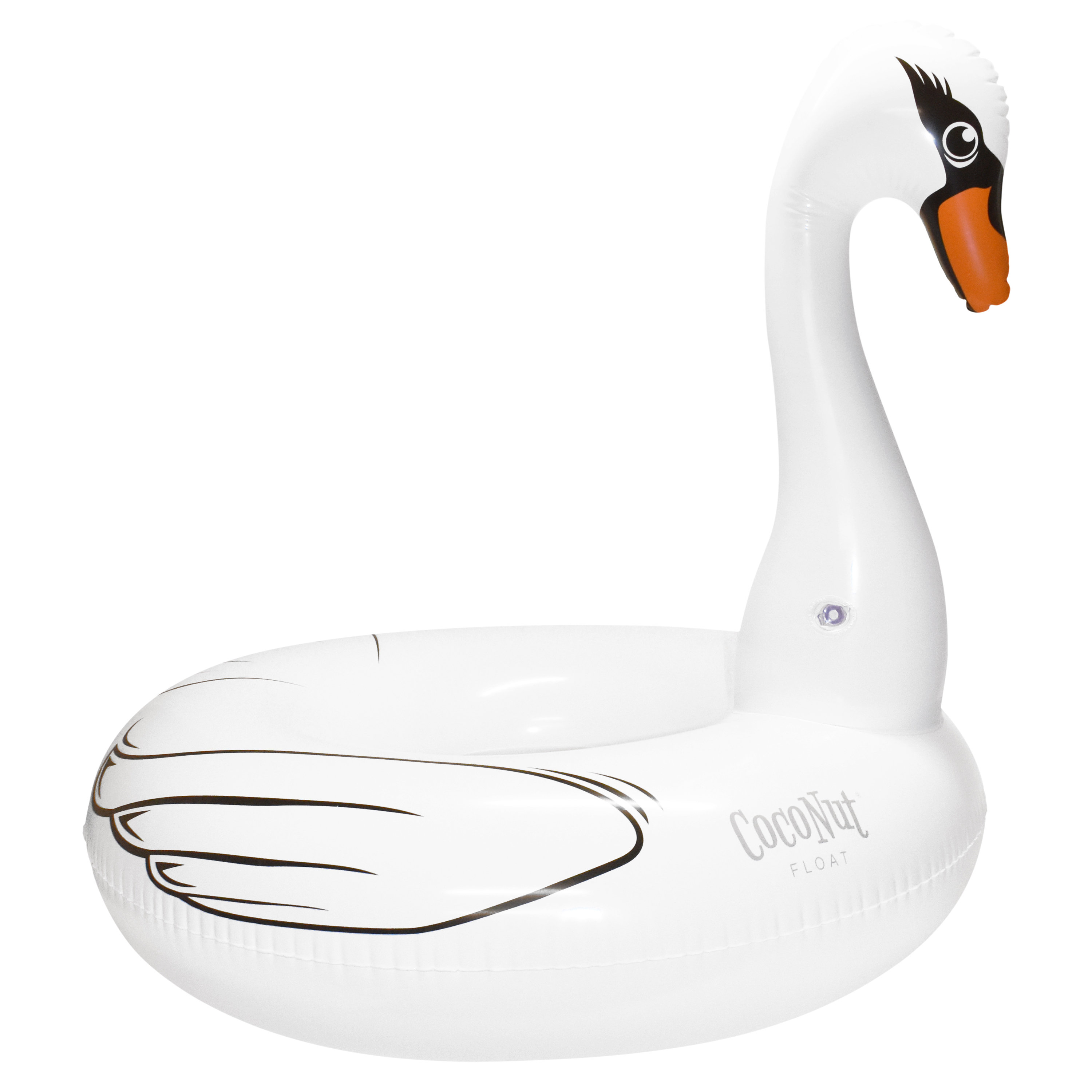 CocoNut Outdoor Majestic White Swan Pool Float | Wayfair